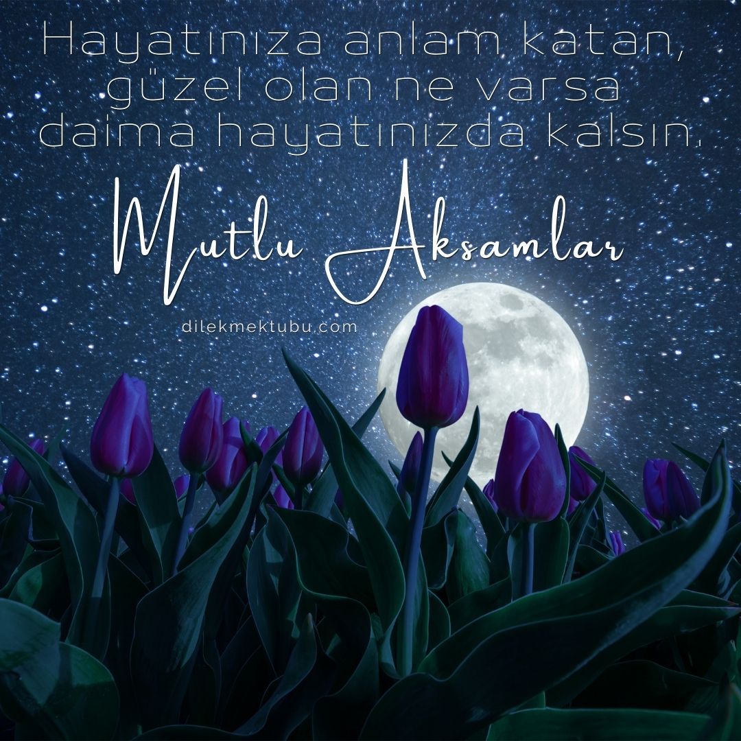 Resimli ve Yazılı Akşam Mesajları